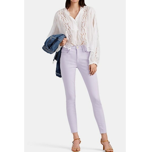 Frame Denim | Jeans | Frame Denim Le High Raw Edge Jeans 26 Nwt | Poshmark